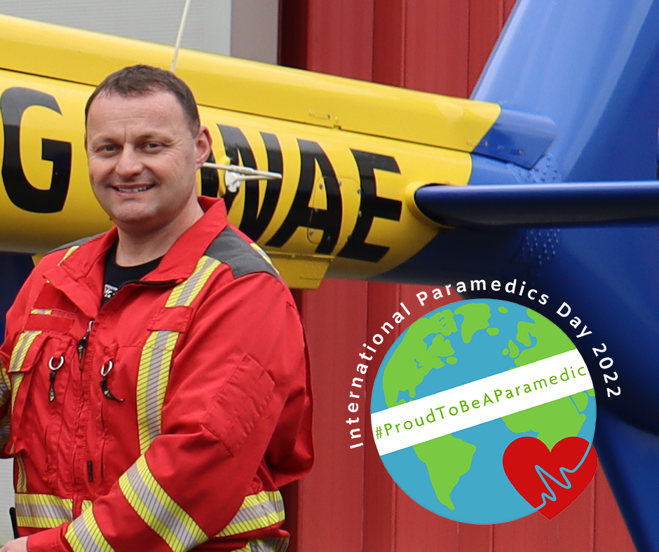 International Paramedics Day: Critical Care Paramedic Lee - North West ...
