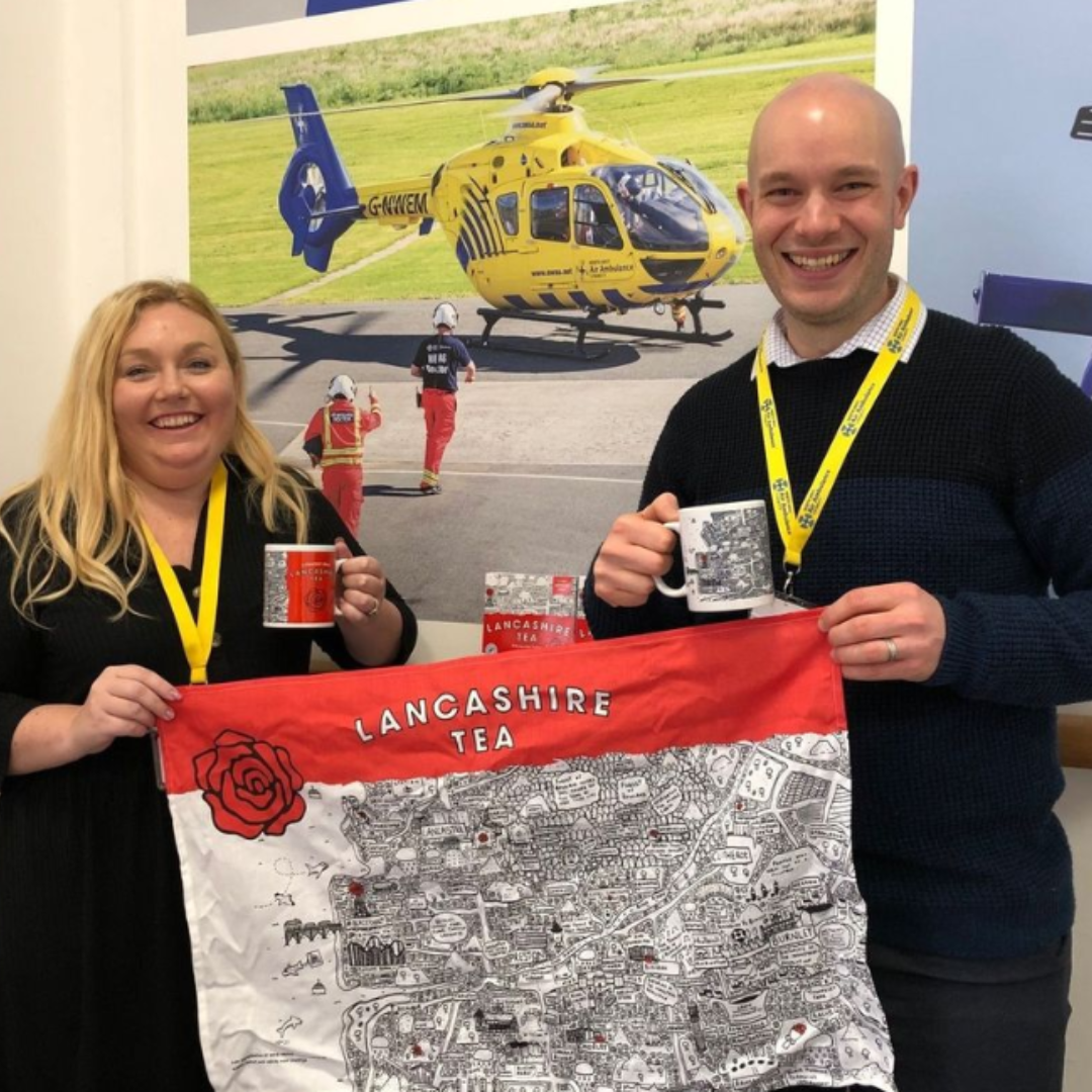 NWAA Announces Lancashire Tea Partnership - North West Air Ambulance ...