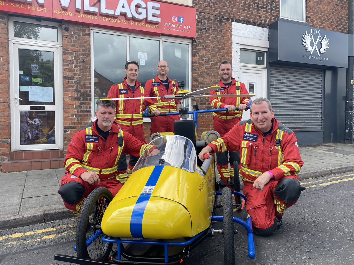 NWAA descends on Northwich Krazy Races! - North West Air Ambulance Charity