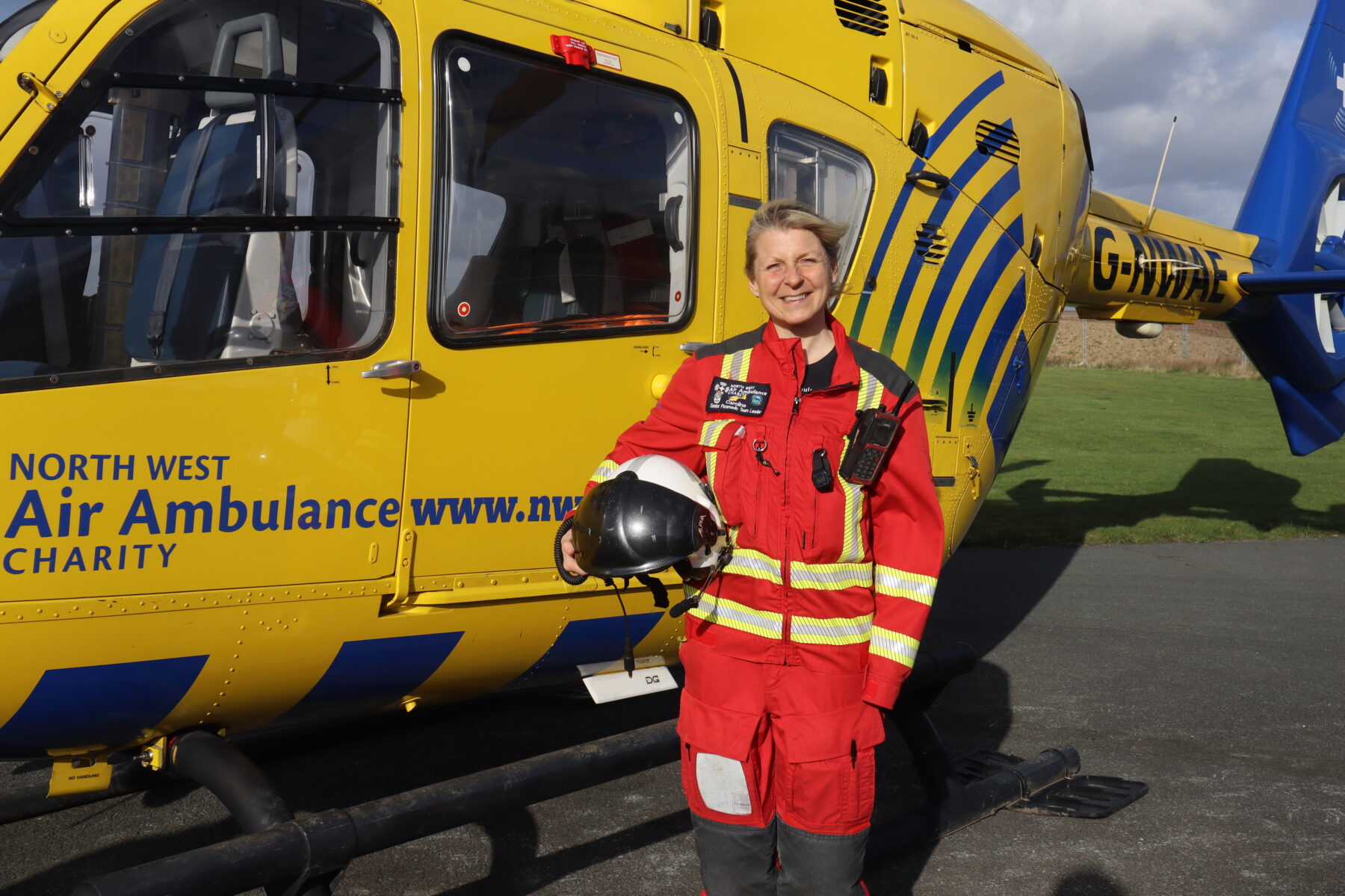 NWAA Paramedic takes on World Record - North West Air Ambulance Charity